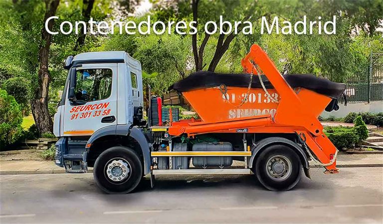 contenedor obra en madrid - Seurcon contenedores